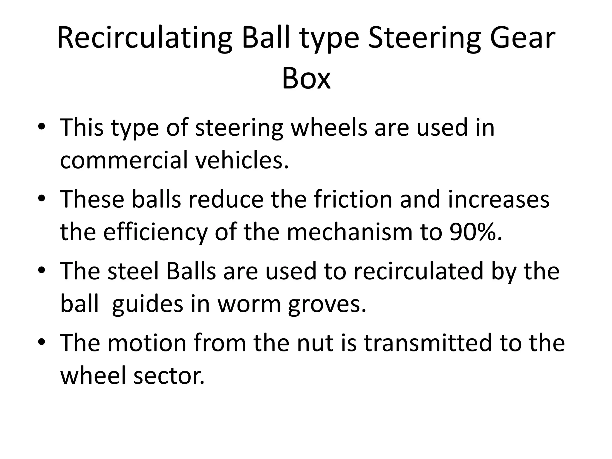 Steering Brake and Suspension System | PPTX