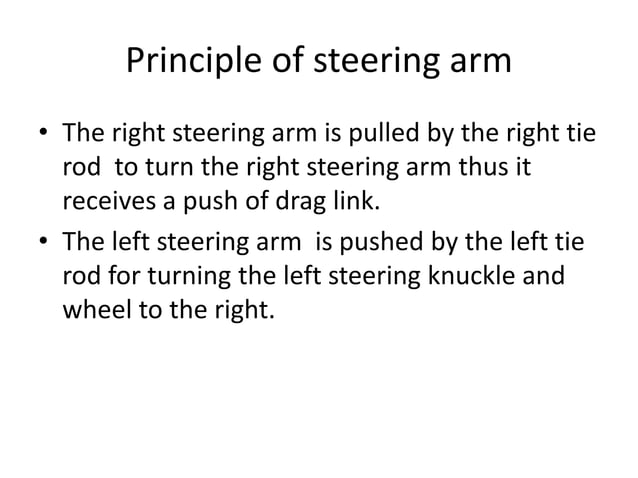 Steering Brake and Suspension System | PPTX | Auto Parts | Automotive