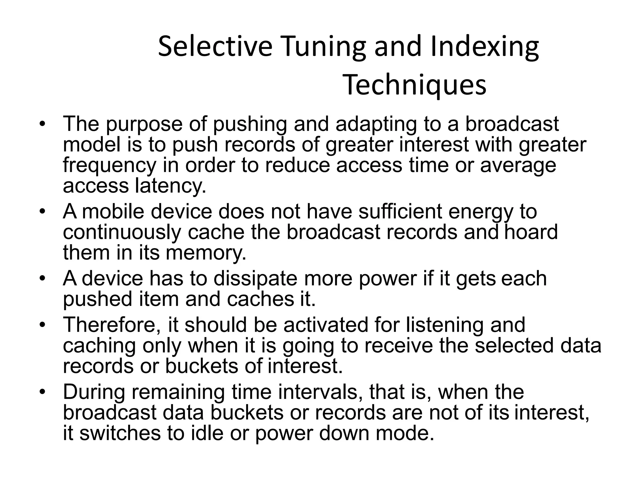 Data Dissemination and Synchronization | PPTX