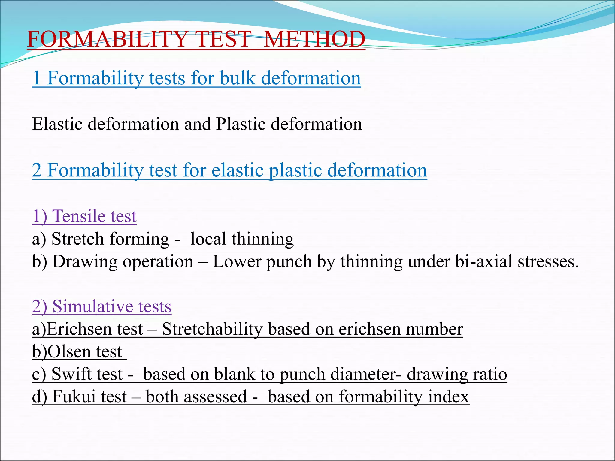SHEET METAL PROCESSES | PPT