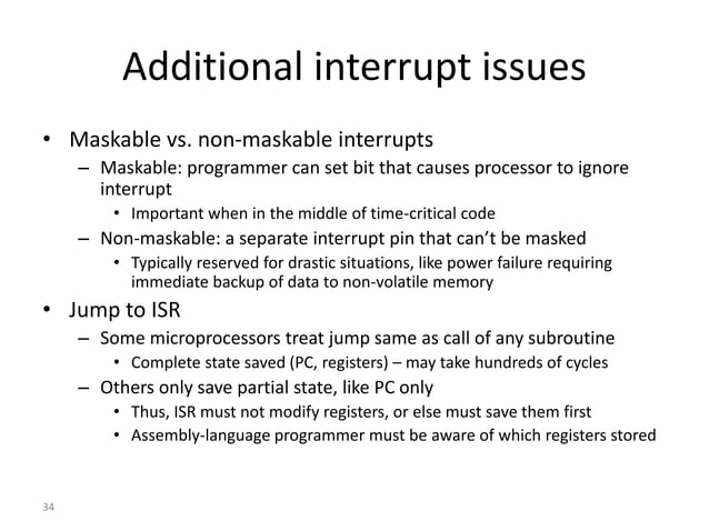Interfacing | PPTX | Operating Systems | Computer Software and Applications