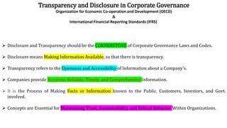 Corporate Governance: Introduction and Meaning | PPT