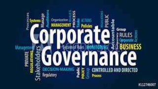 Corporate Governance: Introduction and Meaning | PPT