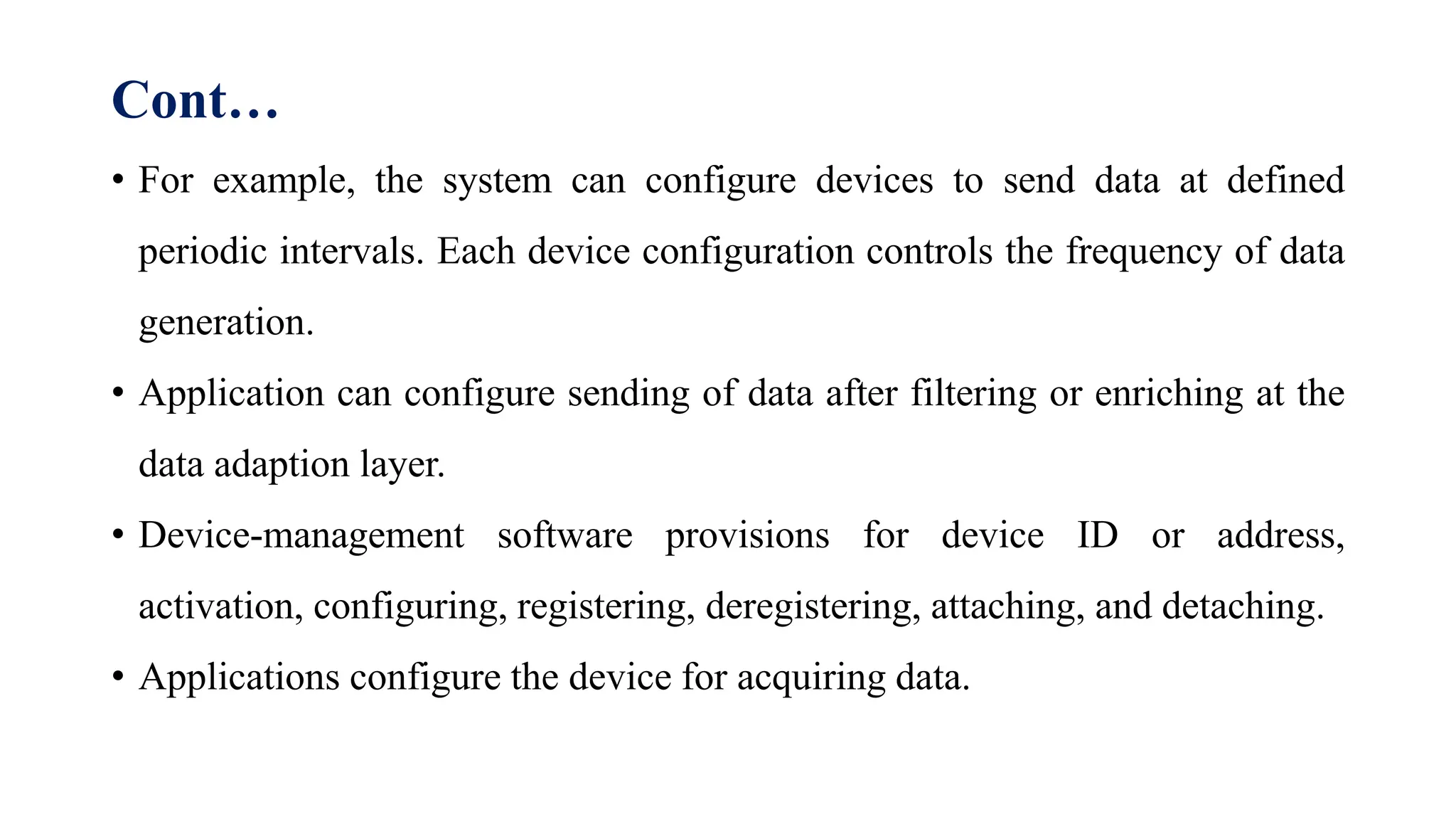 INTERNET OF THINGS On data acquisition m2m systems | PPTX