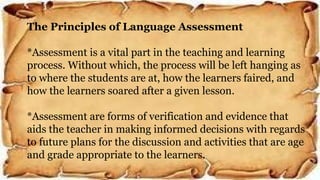 UNIT-IV-ASSESSING-STUDENT-LEARNING-FOR-THE-MOTHER-TONGUE-LESSON-1 ...