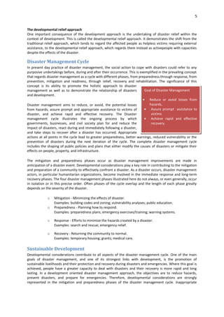 Unit iv - disaster management | PDF