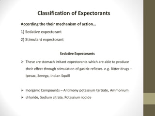 Miscellaneous compounds, expectorant,emetics,hematinicsetc | PDF