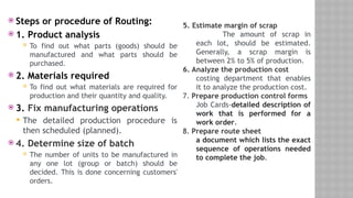 Production and Operations Unit 4 Unit - IV - Production Planning and ...