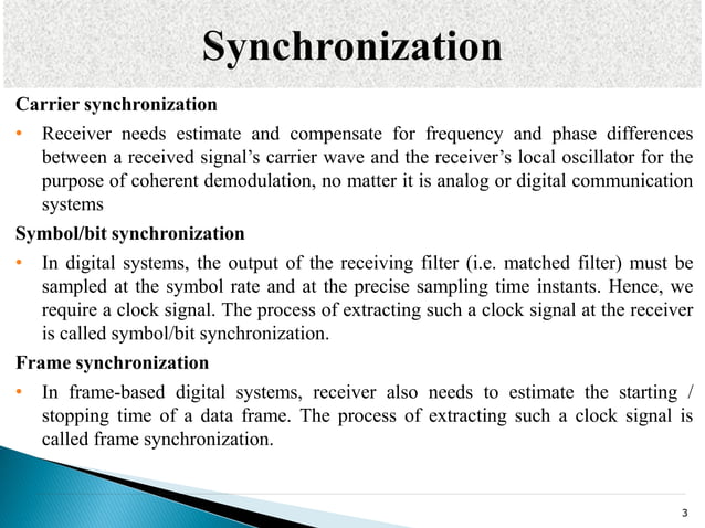 Synchronization | PDF