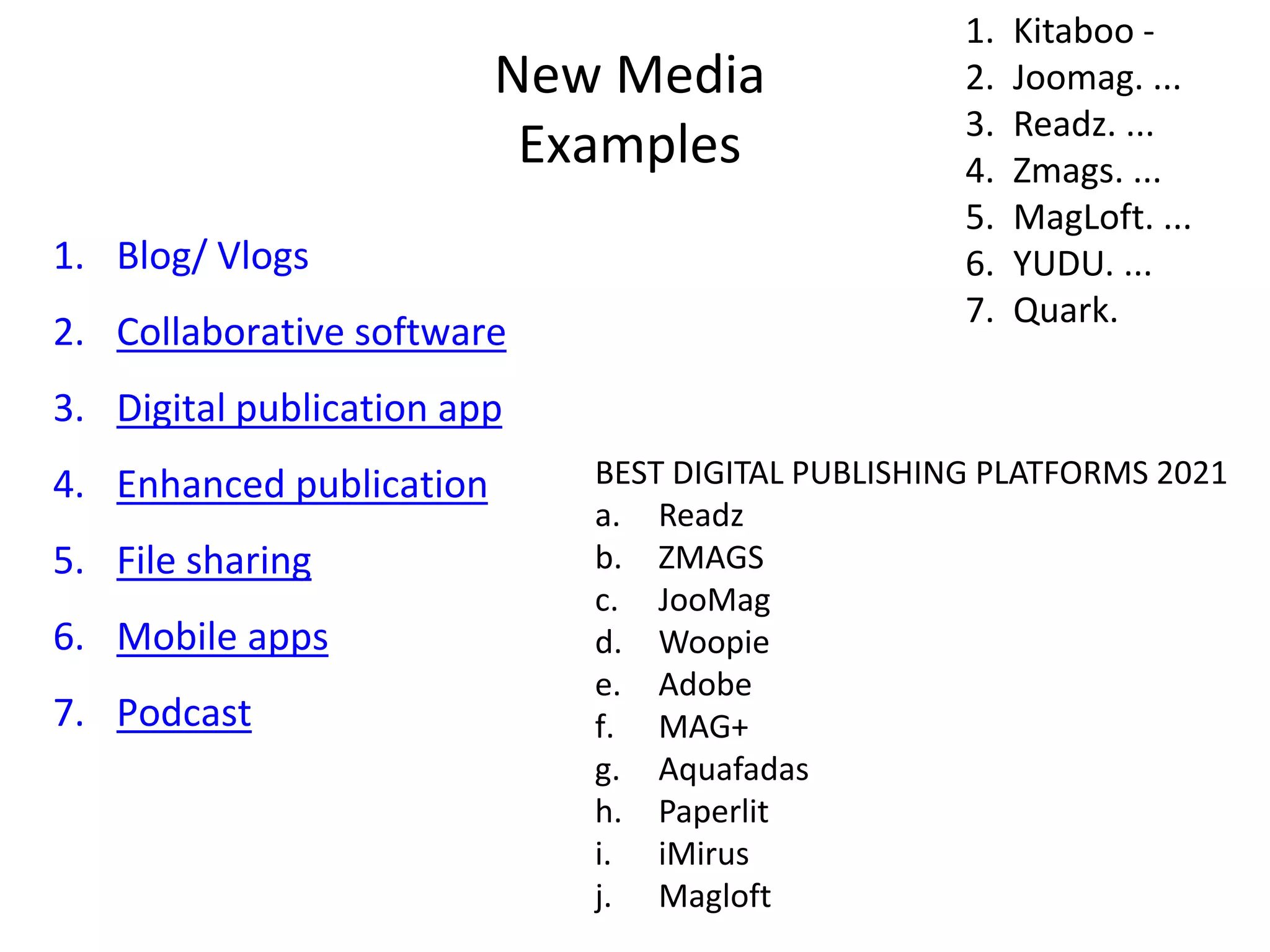 E-Commerce and Online Publishing | PPTX