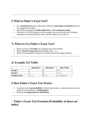 Unit-IV Chi Square Test-Types of Test- Problems | DOCX