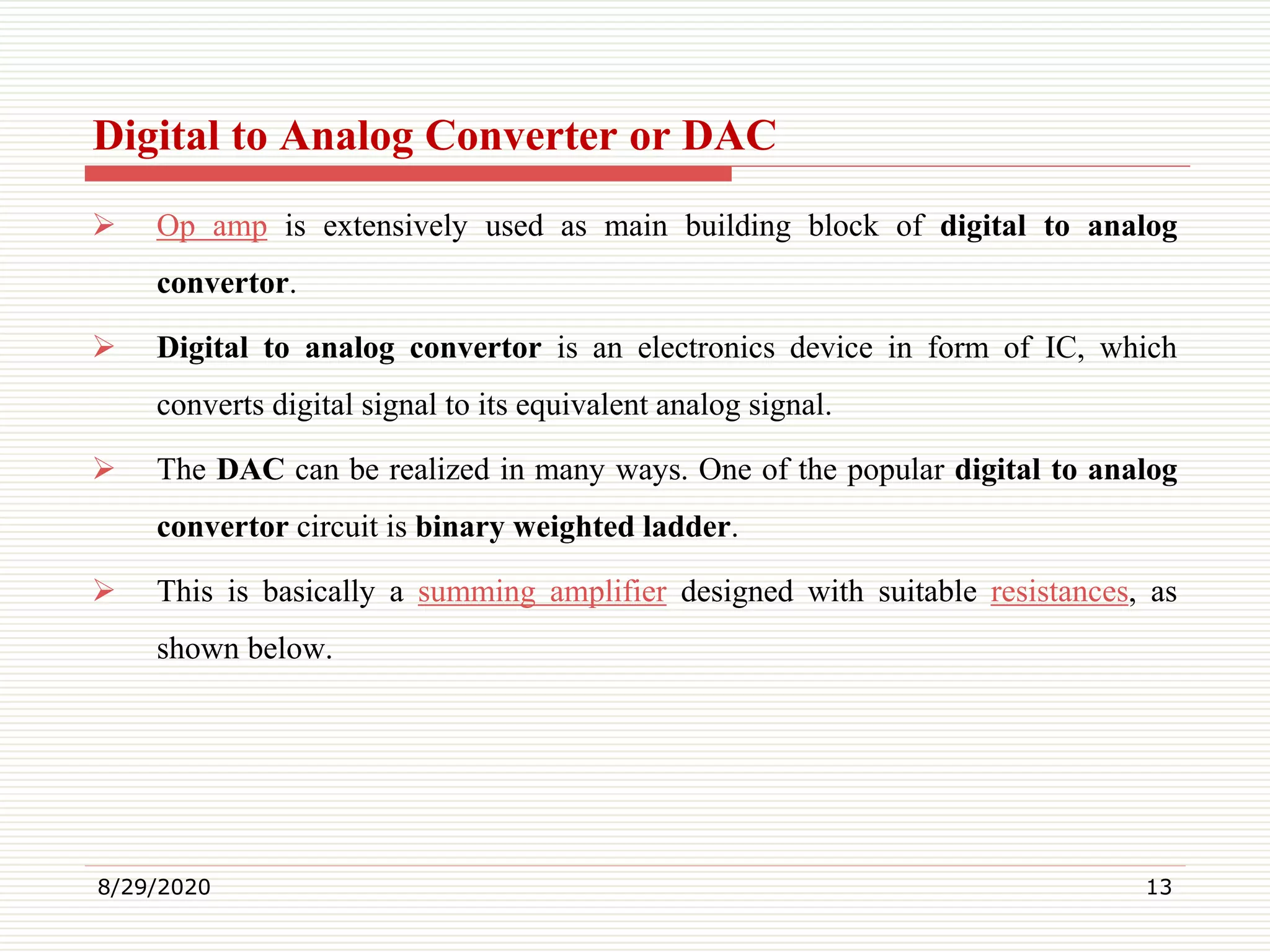 Unit IV DA & AD Convertors and Phase Locked Loop | PPT