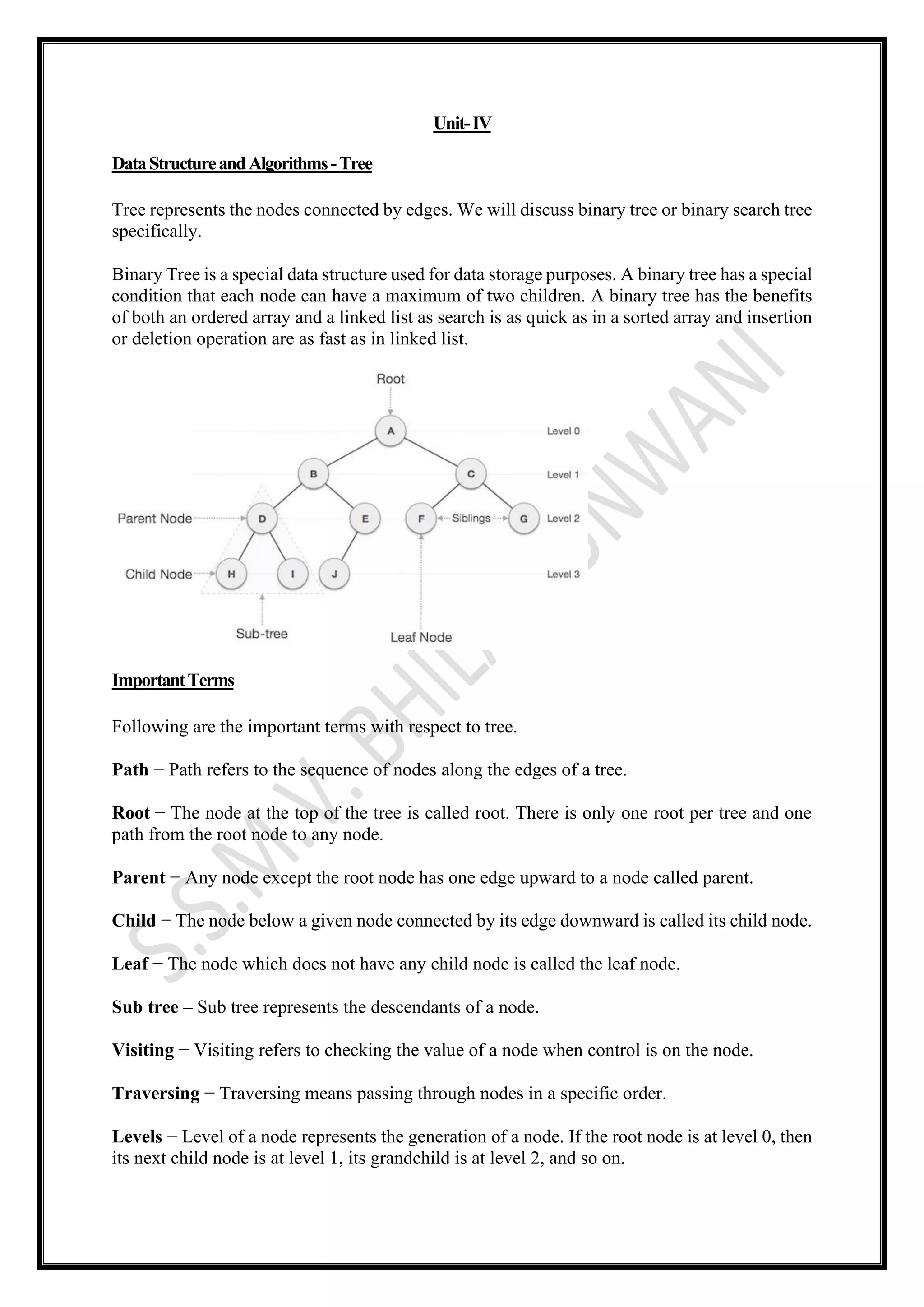 Unit iv data structure-converted | PDF