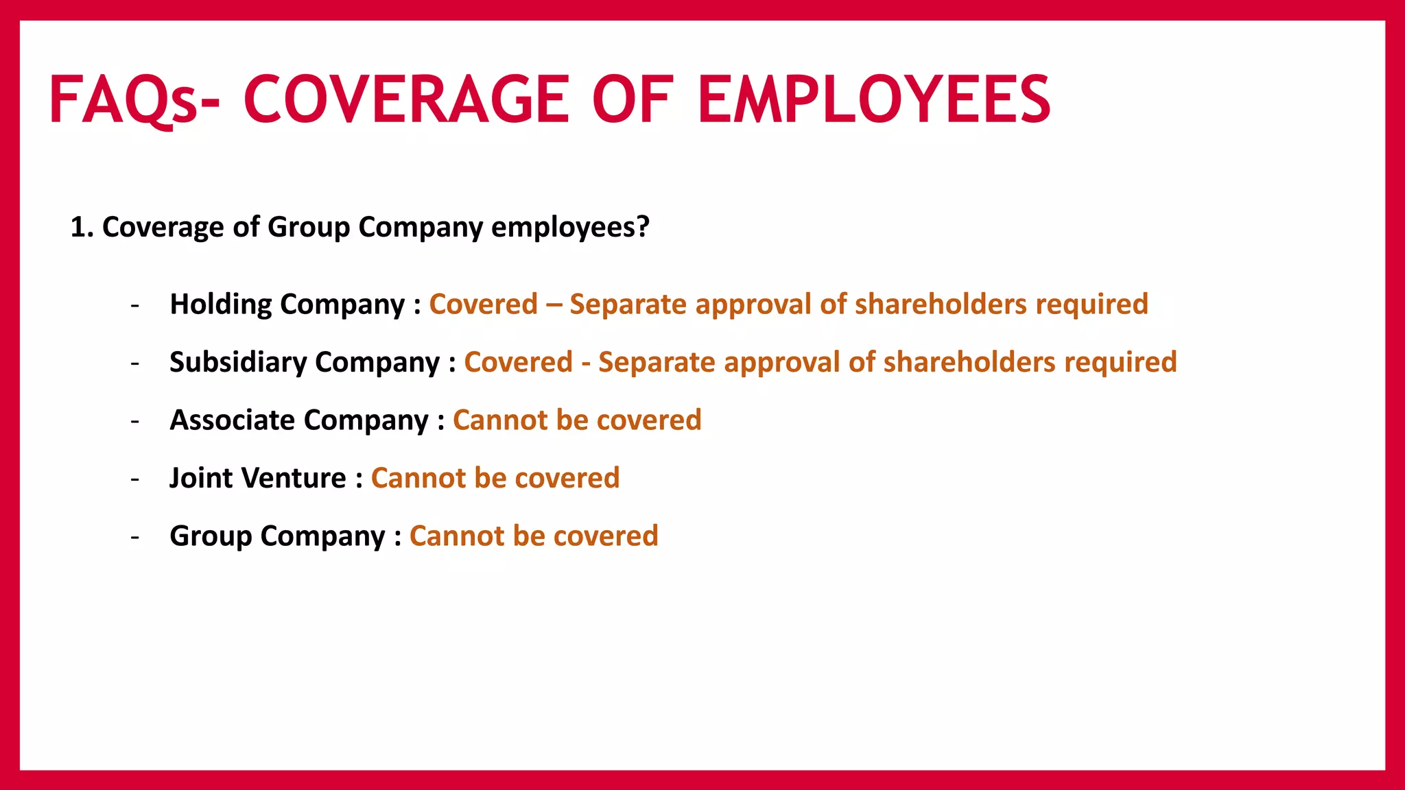 EMPLOYEE STOCK OPTION PLAN (ESOP) | PPTX