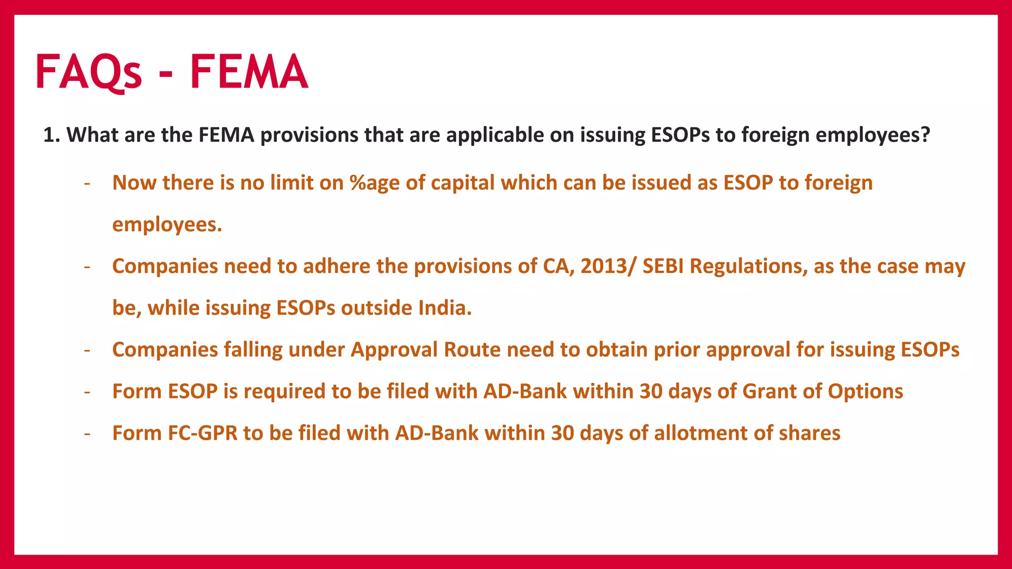 EMPLOYEE STOCK OPTION PLAN (ESOP) | PPTX