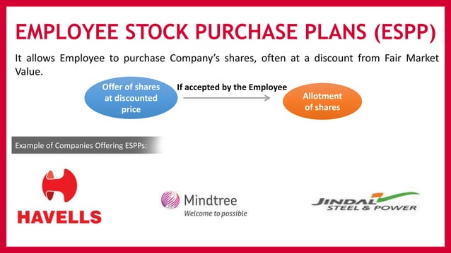 EMPLOYEE STOCK OPTION PLAN (ESOP) | PPTX