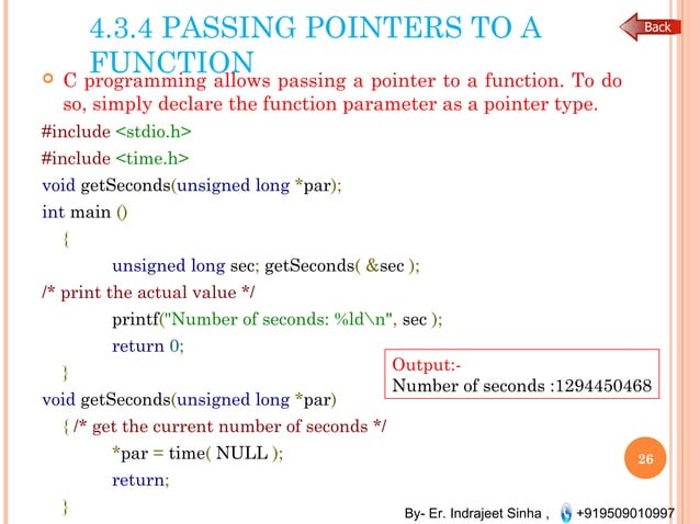Unit iv functions | PPT | Programming Languages | Computing