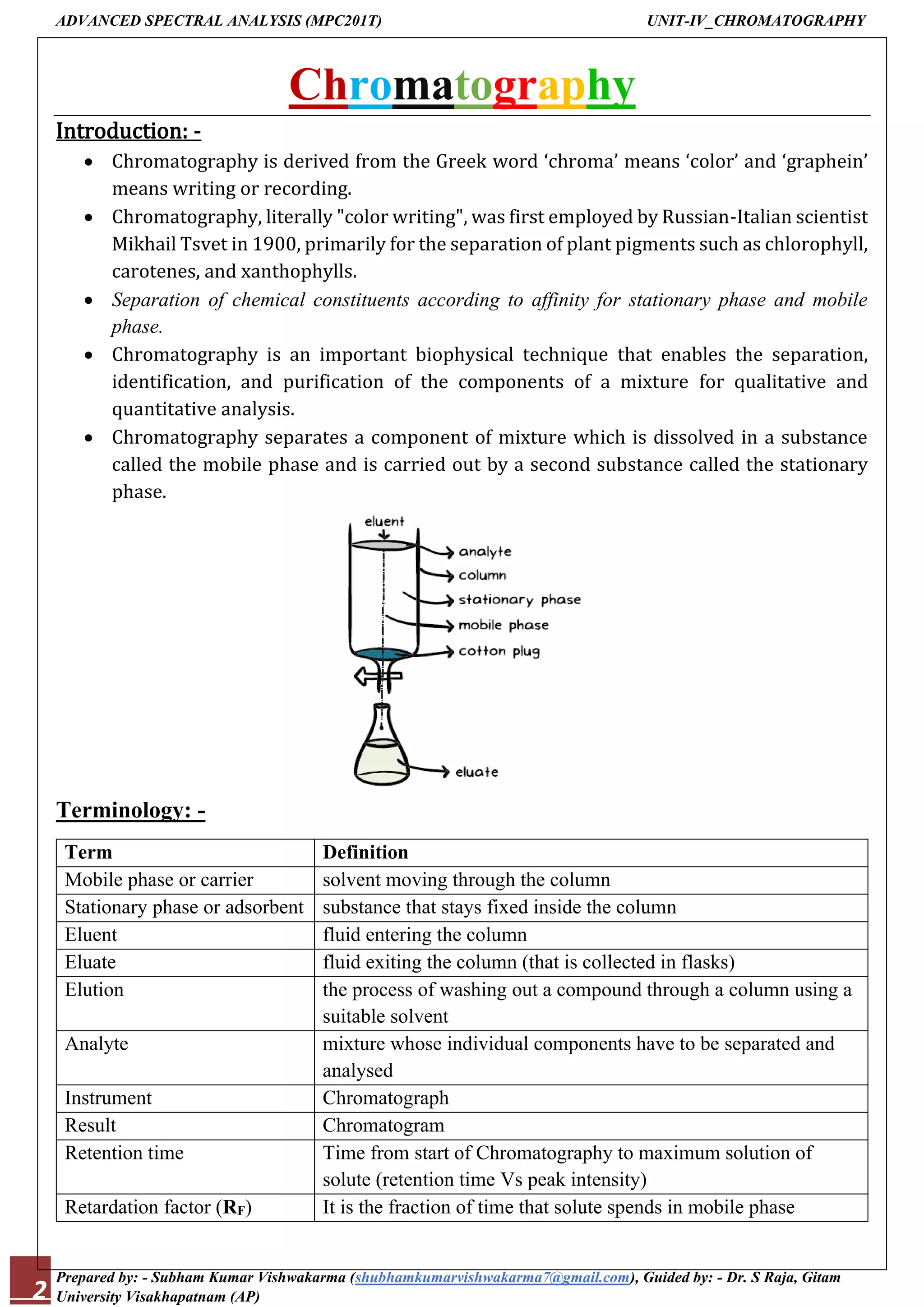 gas chromatography-mass spectrometry (GC-MS) hyphenated technique | PDF