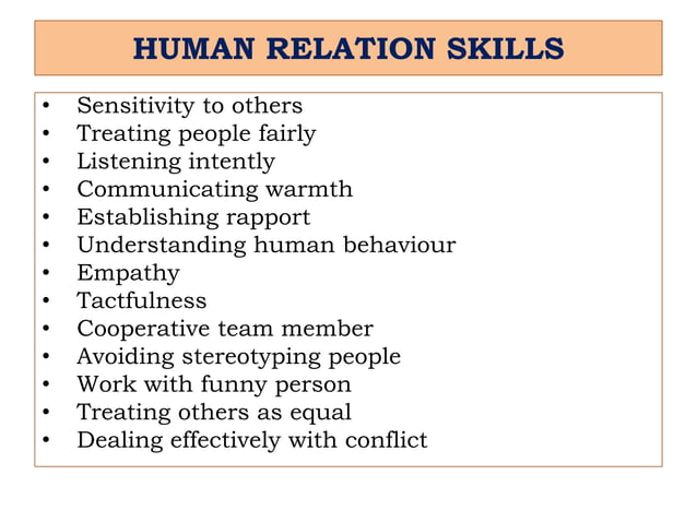 Unit - IV Human Relation.pptx