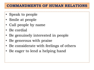 Unit - IV Human Relation.pptx