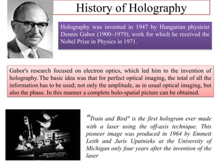 Laser and Holography unit IV | PPTX