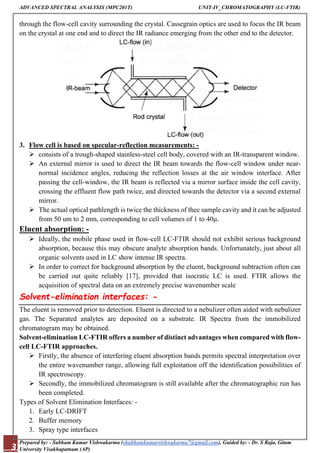 liquid chromatography-fourier-transform infrared spectrometry (LC-FTR ...