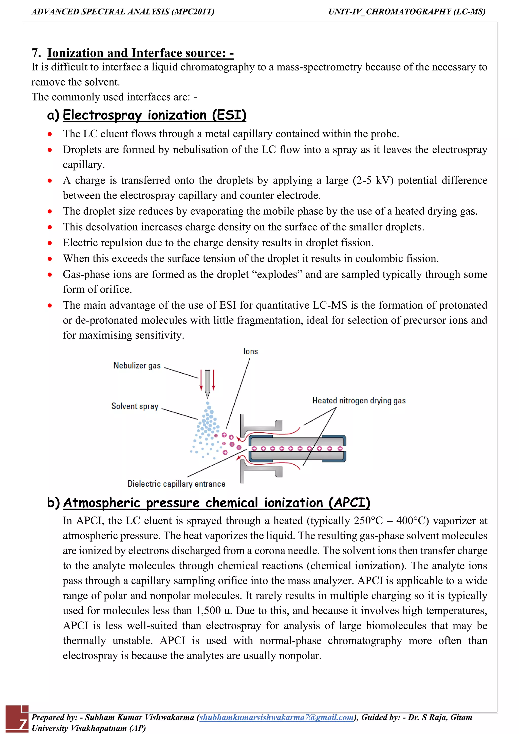 liquid chromatography-mass spectrometry (LC-MS) | PDF
