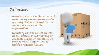 Management of Equipment supplies | PPTX