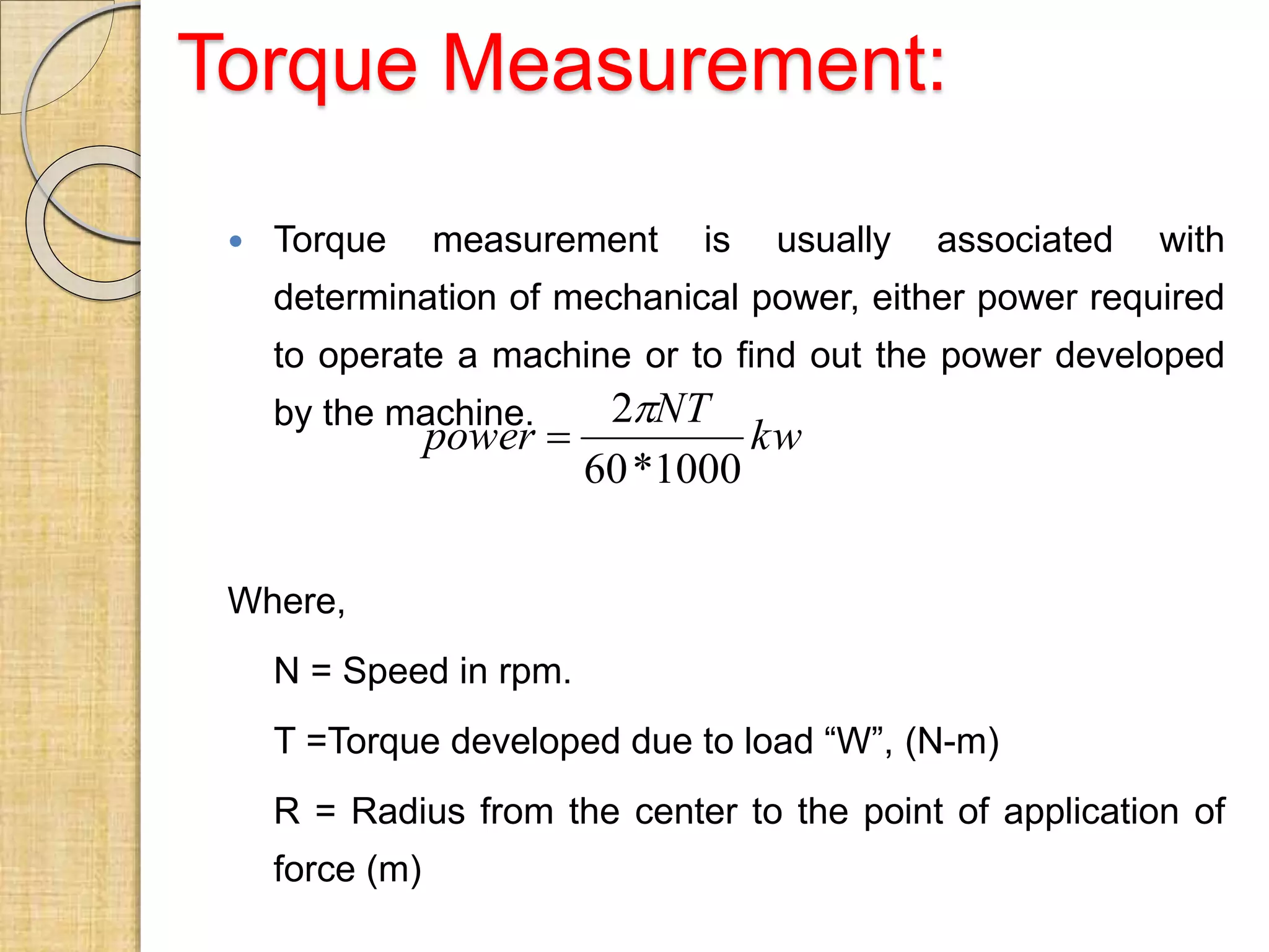 Unit-IV Measurement of Mechanical Parameters.ppt