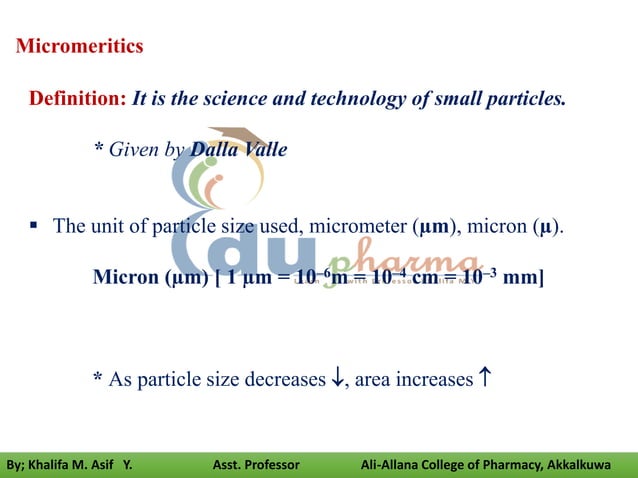 Micromeritics | PDF