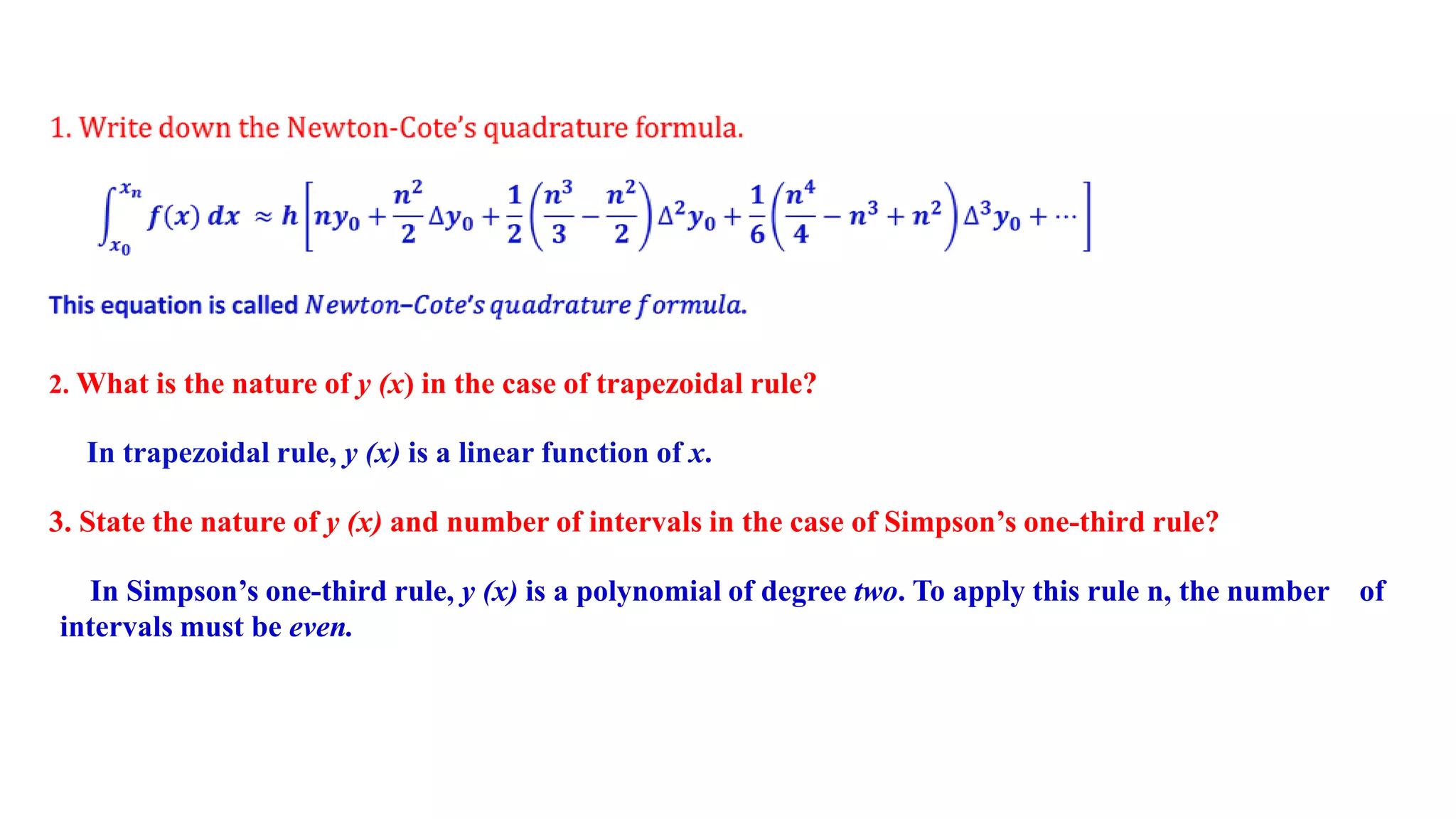 Numerical Differentiation And Integration Pdf Technology And Computing