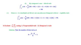 Numerical Differentiation and Integration | PDF