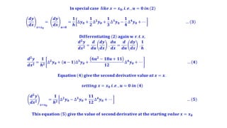Numerical Differentiation and Integration | PDF