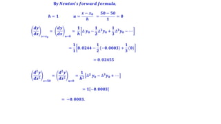 Numerical Differentiation and Integration | PDF