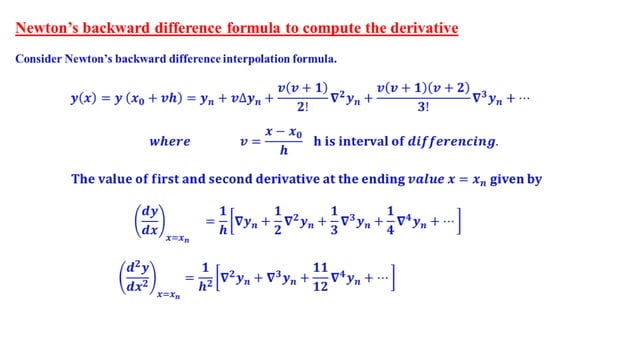 Numerical Differentiation And Integration Pdf Technology And Computing