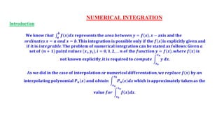 Numerical Differentiation and Integration | PDF