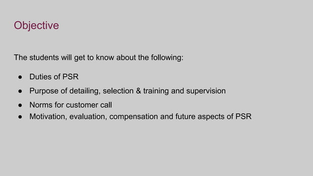 Unit-IV; Professional Sales Representative (PSR).pptx