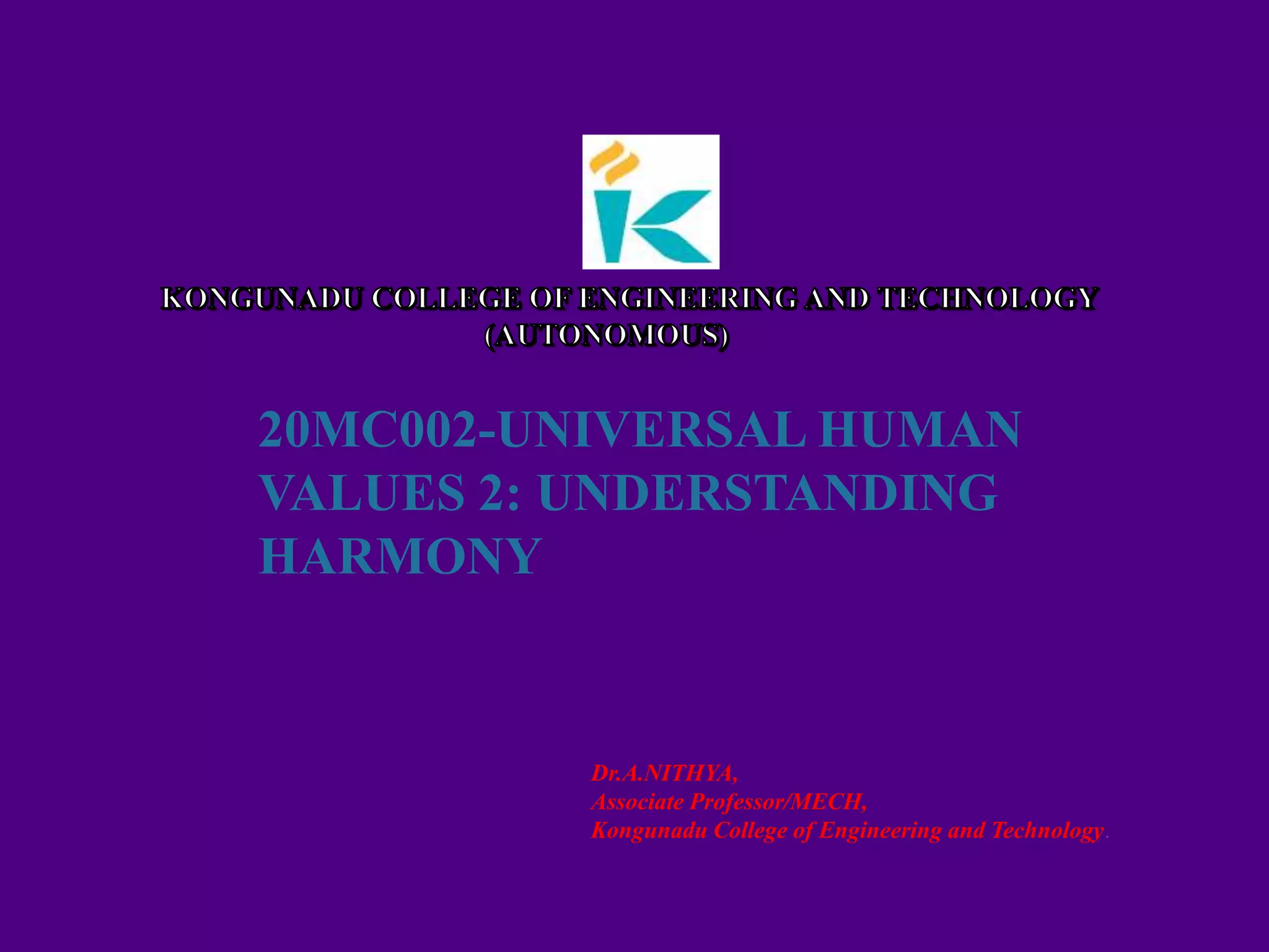 UHV Unit - IV ppt.ppt