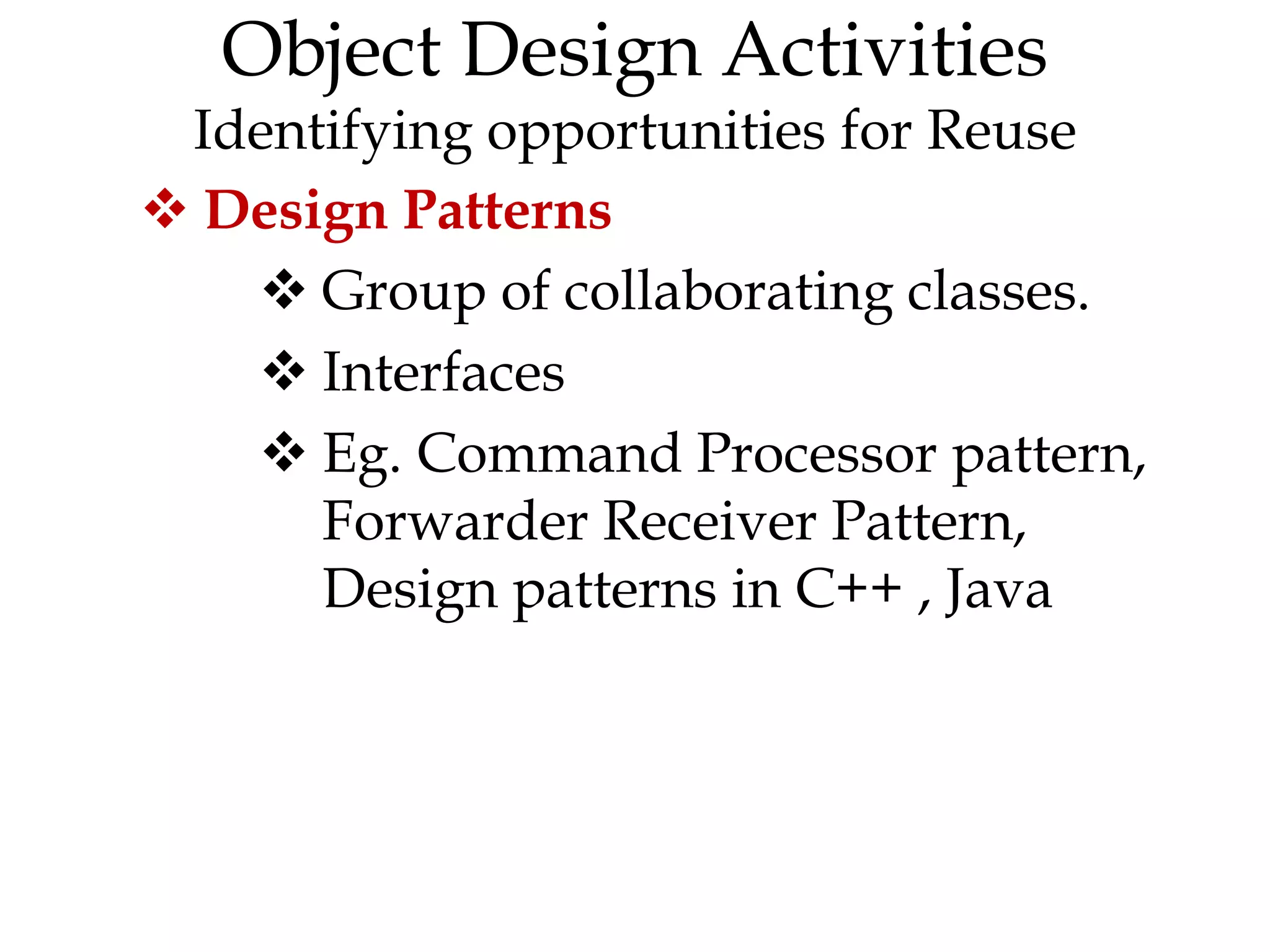 Object Oriented System Design Ppt