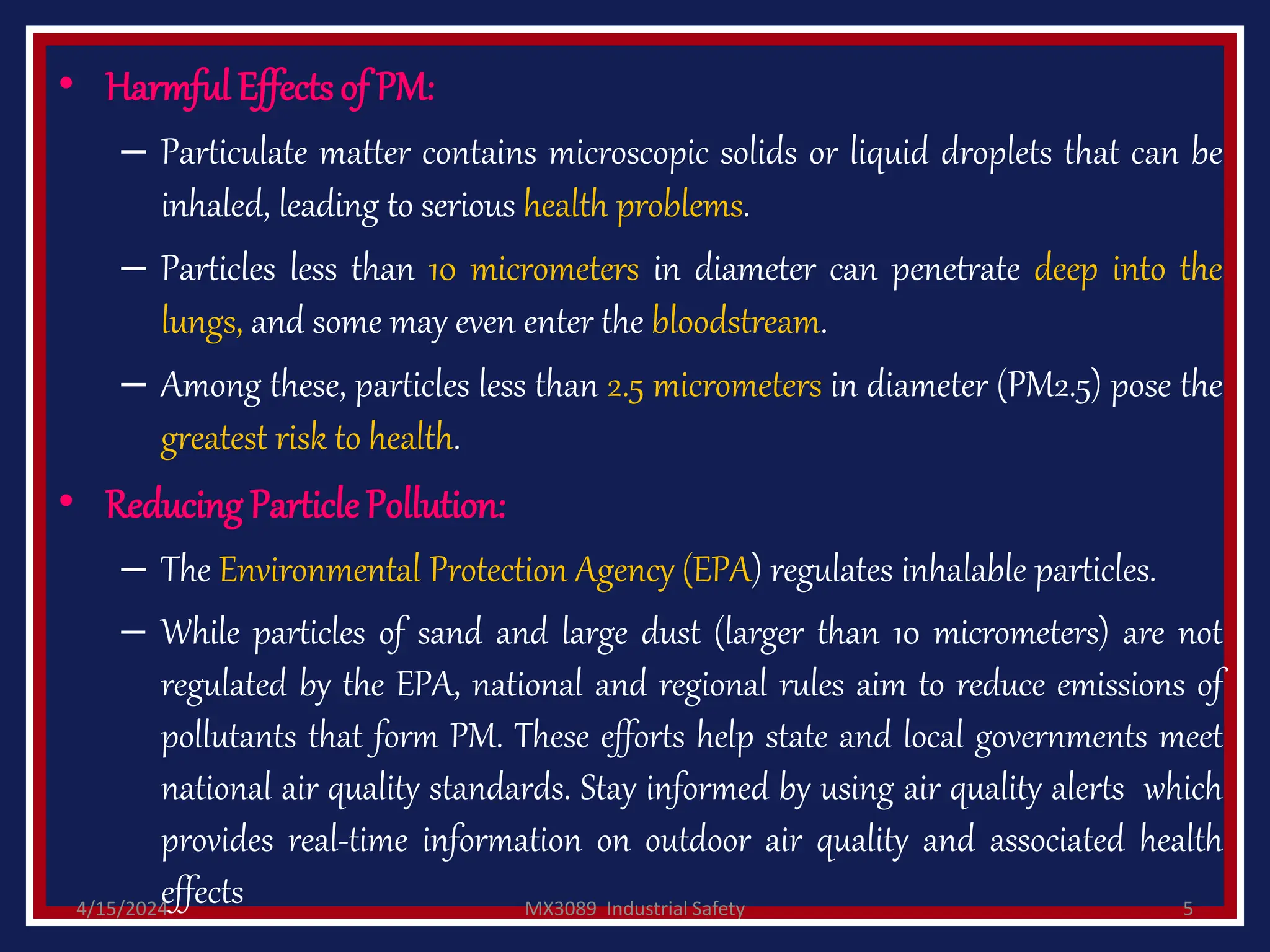 Industrial Safety Unit-IV workplace health and safety.ppt