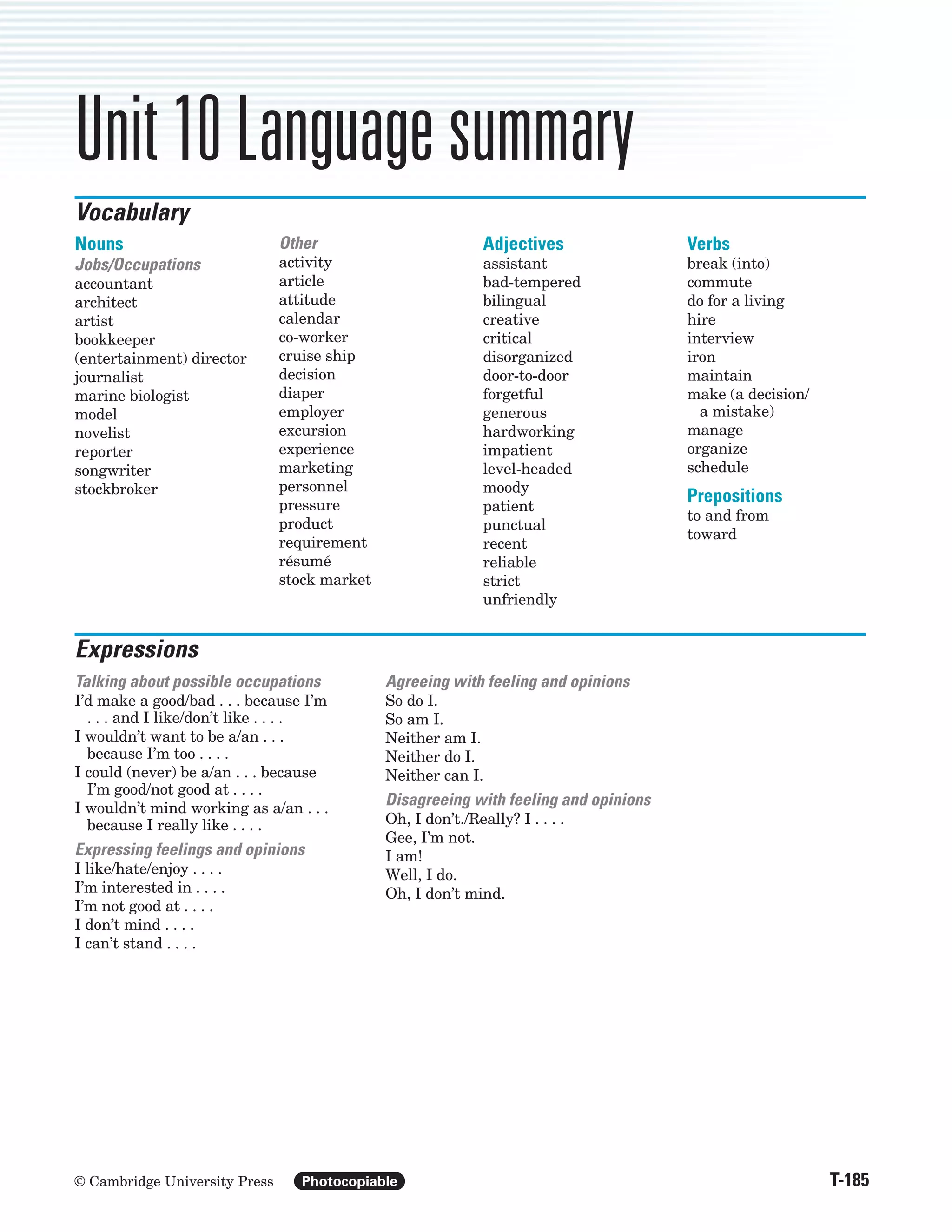 Unit language-summary-interchange-2 compress | PDF