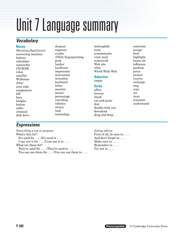 Unit language-summary-interchange-2 compress | PDF