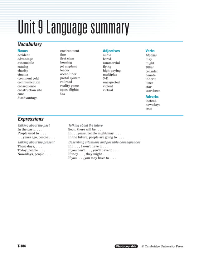 Unit language-summary-interchange-2 compress | PDF
