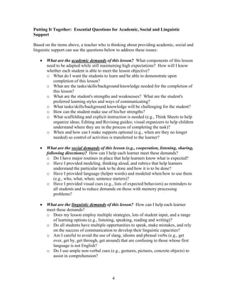 Unit lesson-planning-guide | PDF | Educational Assessment | Education