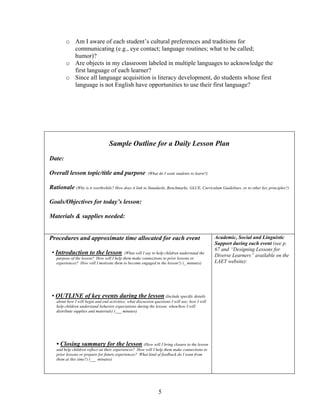 Unit lesson-planning-guide | PDF | Educational Assessment | Education