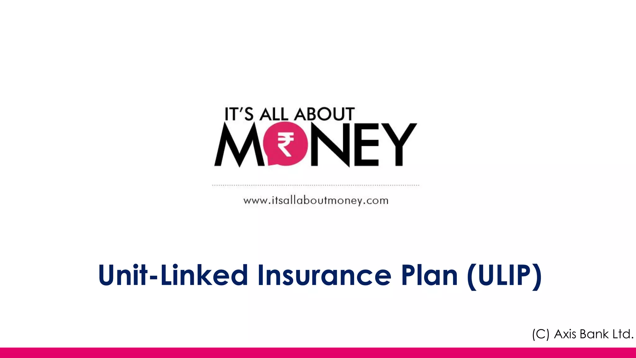 Unit-Linked Insurance Plan (ULIP) | PDF