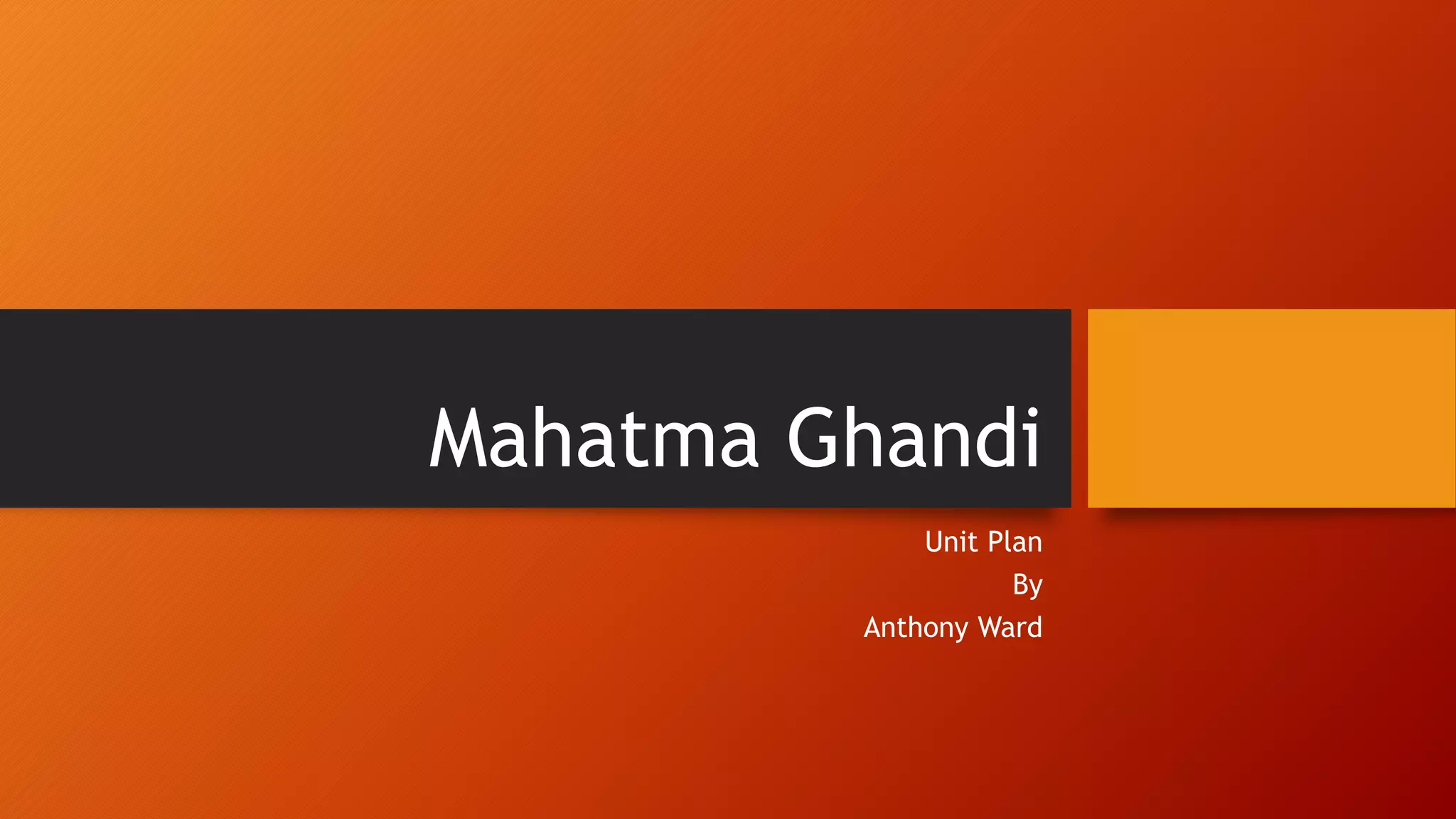 Unit plan powerpoint | PPT
