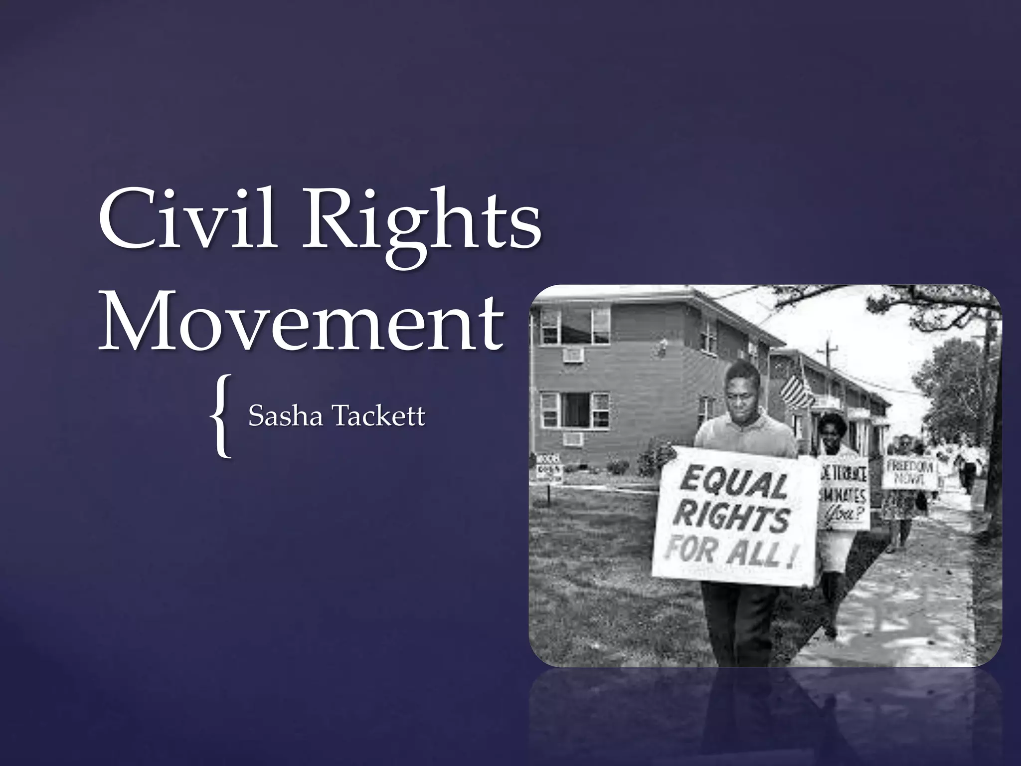 Civil Rights Unit Plan PPT | PPTX