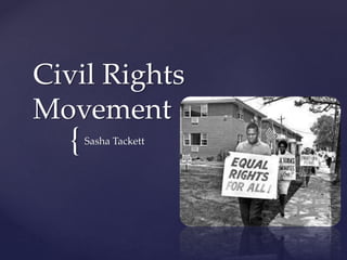Civil Rights Unit Plan PPT | PPTX