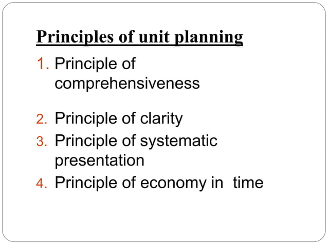 Unit planning | PPTX | Educational Assessment | Education